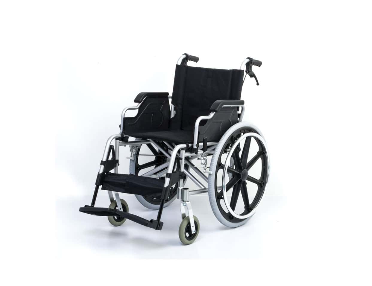 Lightweight Wheelchair Detachable Arm & Foot Rest - Daily Hygiene